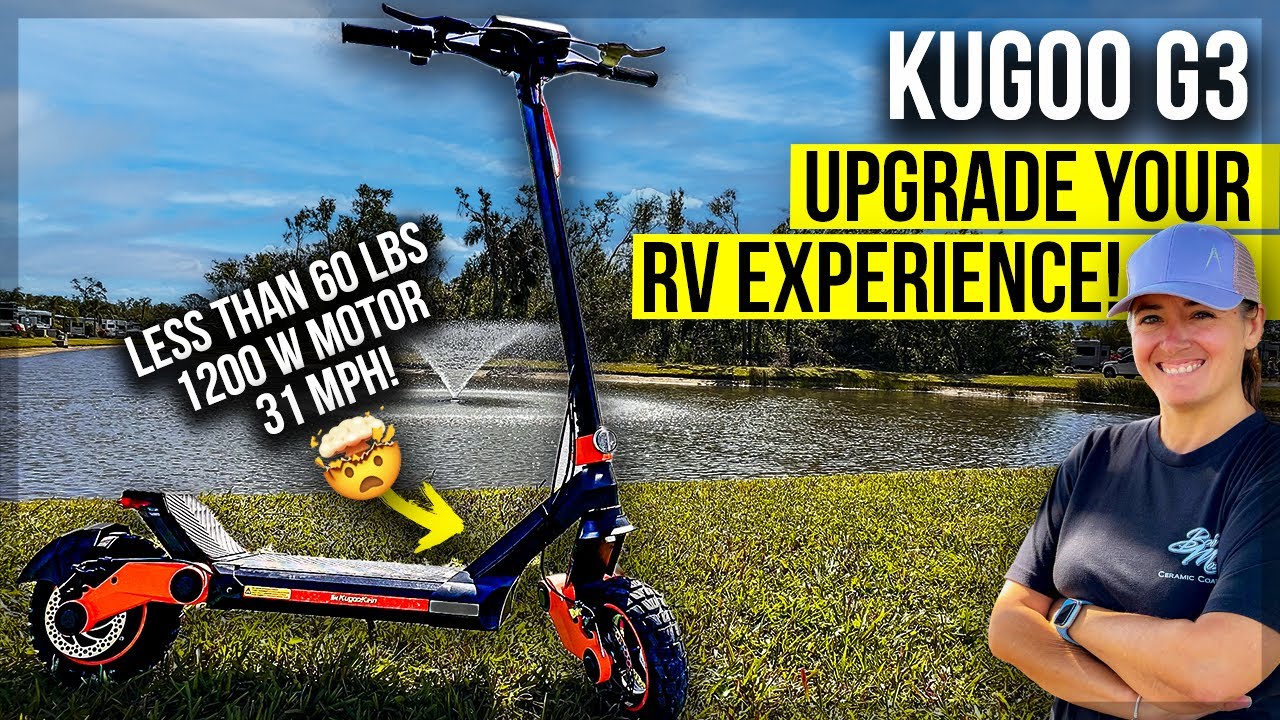 UPGRADE your RV Life with the KUGOO KIRIN G3 🛴💨 - YouTube