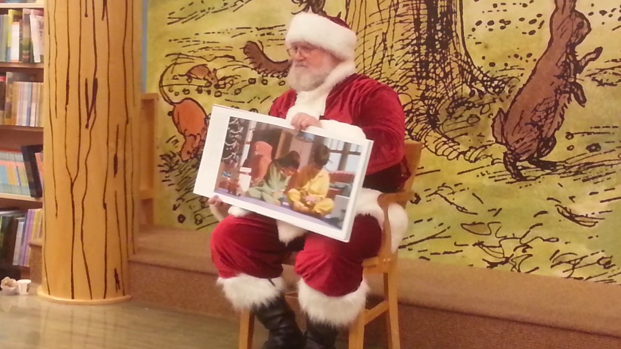 Santa Reads The Polar Express - YouTube