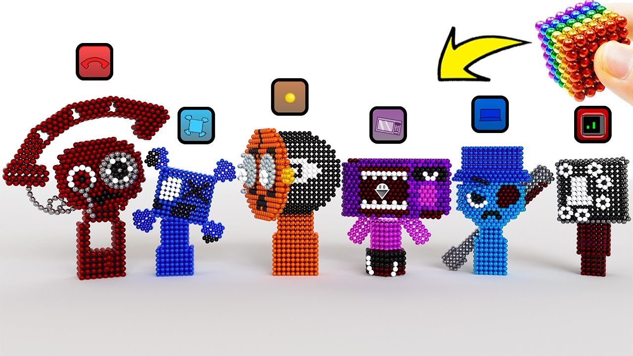 Incredibox Sprunki OC Horror Version de MAGNETIC BALLS (Parte 2) - YouTube