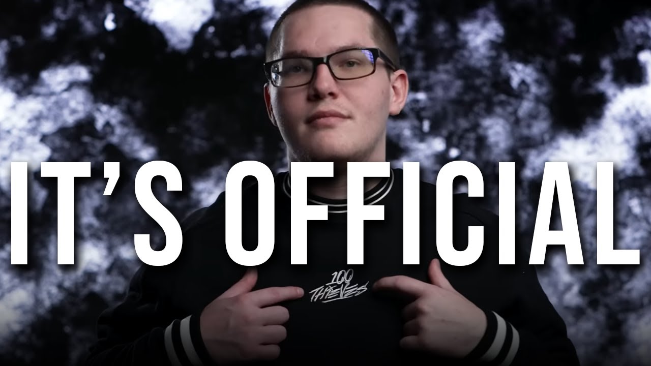 Boostio signs with 100 Thieves - YouTube