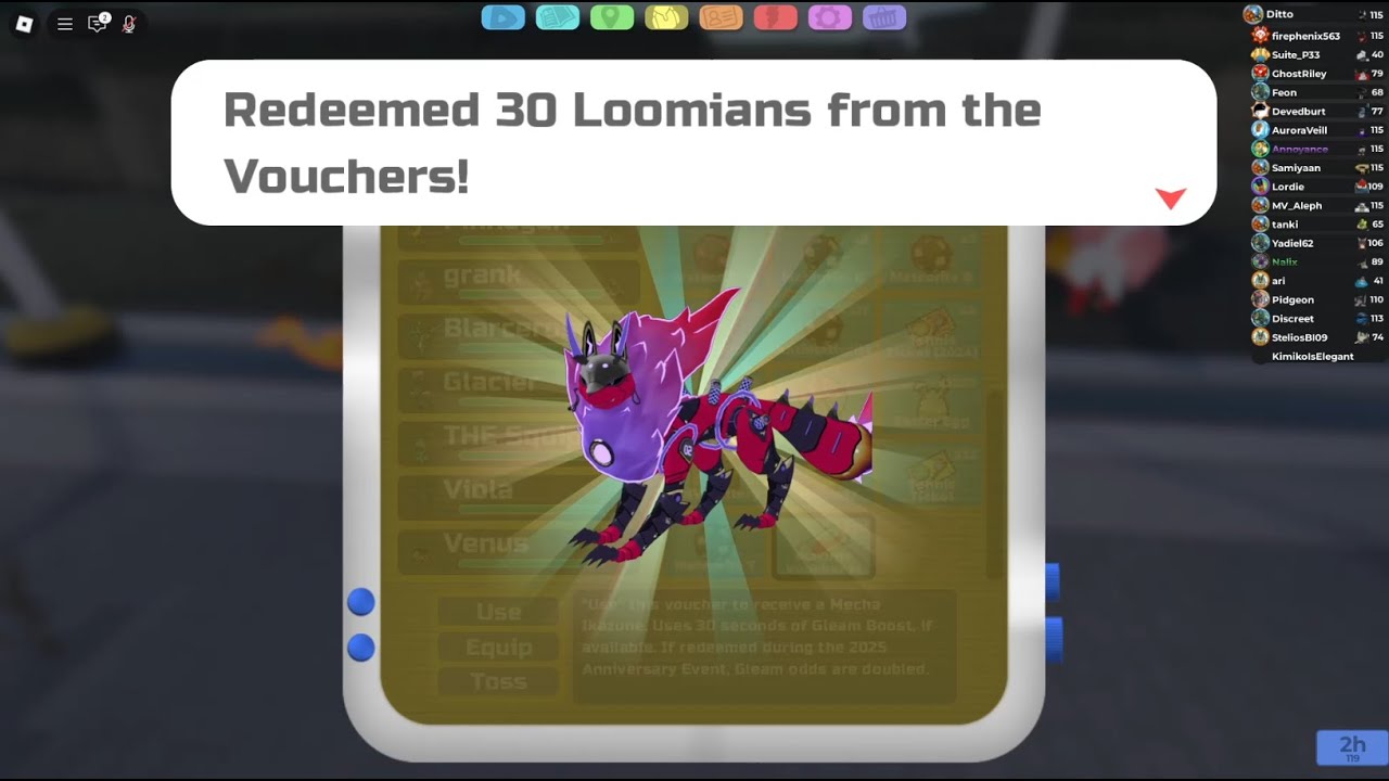 Gleaming Mecha Ikazune | Loomian Legacy Finds - YouTube