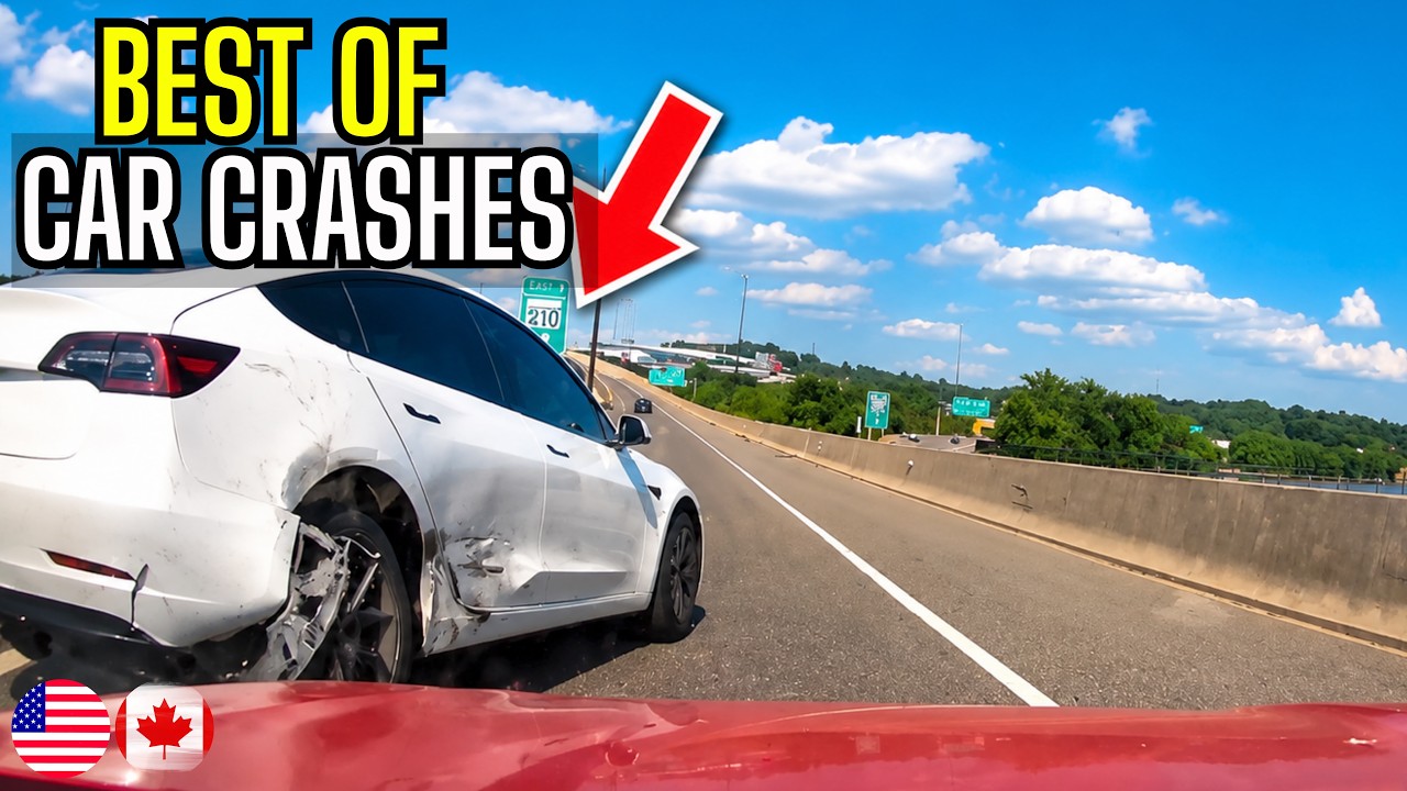 Best of Car Crashes Compilation | USA & Canada - 32 - YouTube