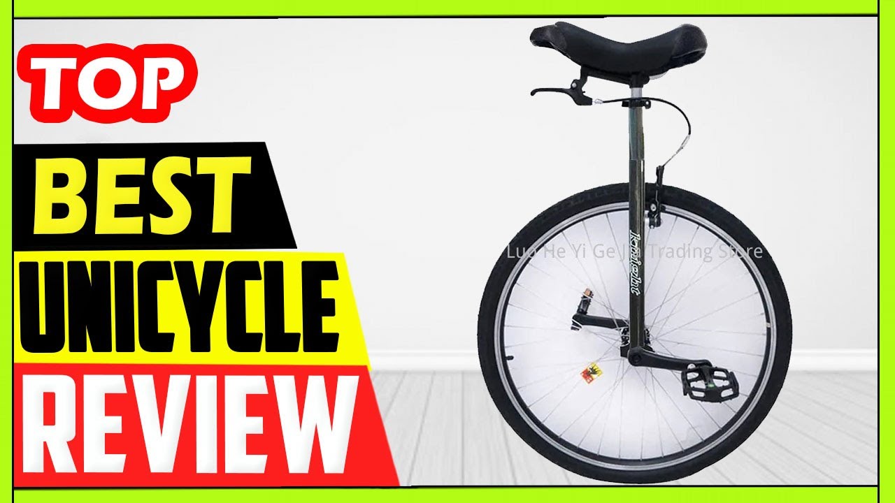 Best 28" Unicycle with Brakes Review - YouTube