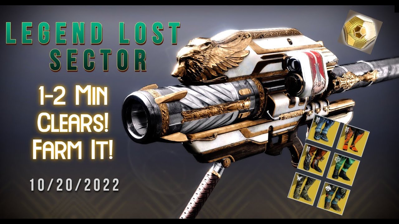 Solid Farm! 1-2 Min Clears on Today's Legend Lost Sector | Destiny 2 ...