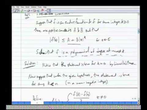 Mod-05 Lec-03 Problem Solving Session III - YouTube