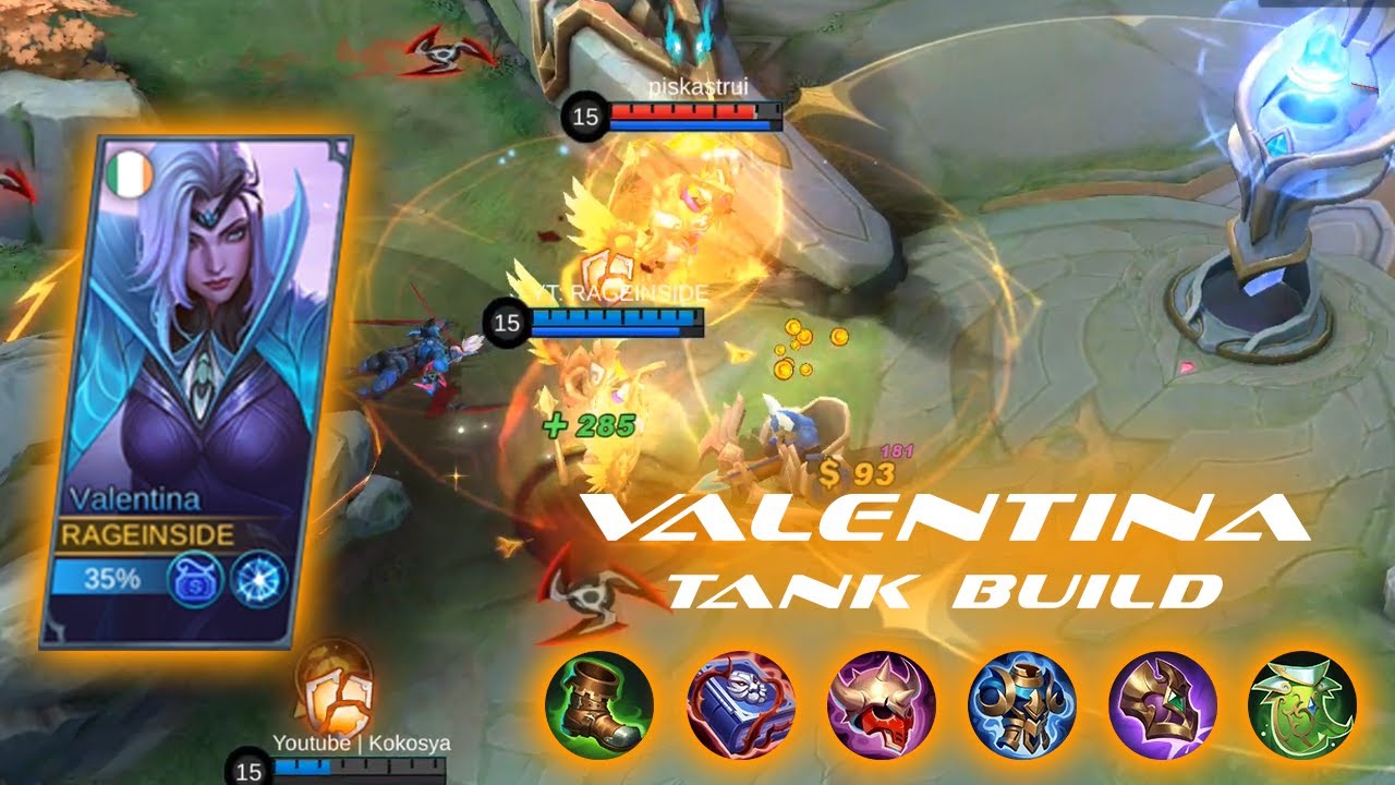 Mobile Legends - Valentina Tank Build🤔 - YouTube