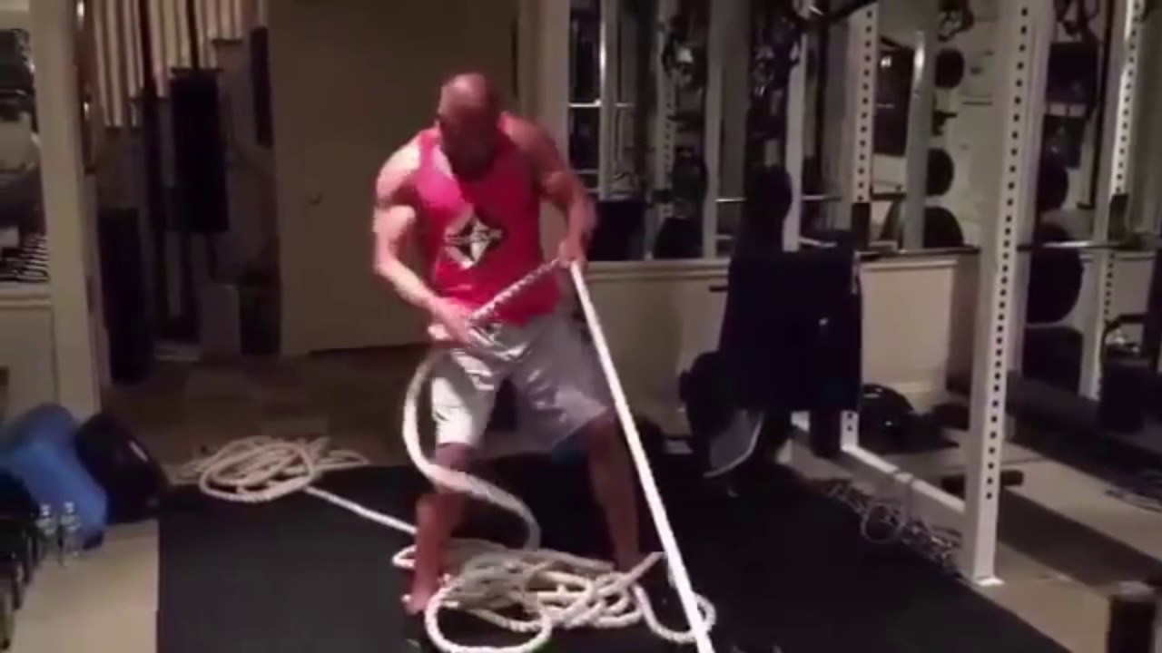 Dwayne Johnson "The Rock" vs HHH- Workout Motivation 2017 - YouTube