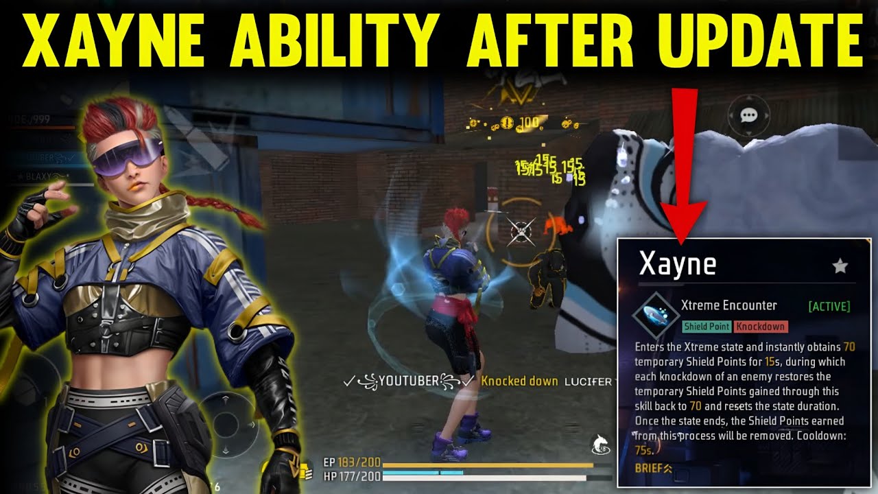 Xayne Character Ability After Update | Xayne Character New Ability ...