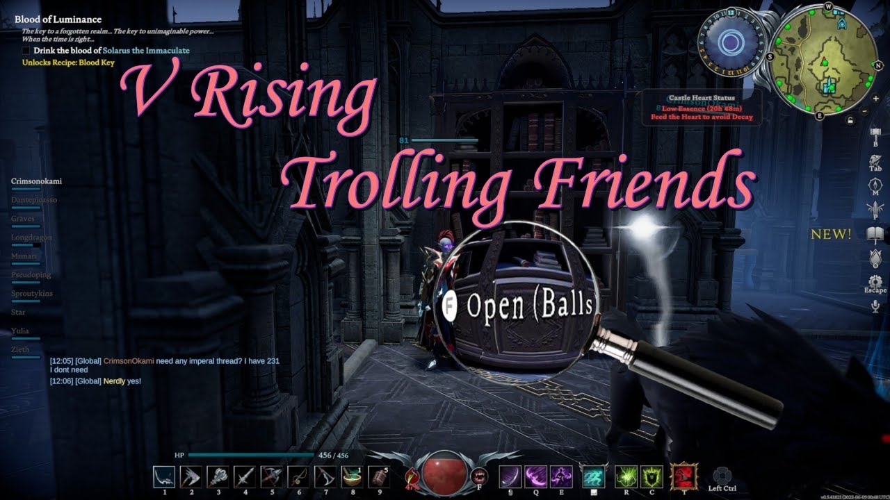 V Rising Trolling - Renaming Stuff - YouTube