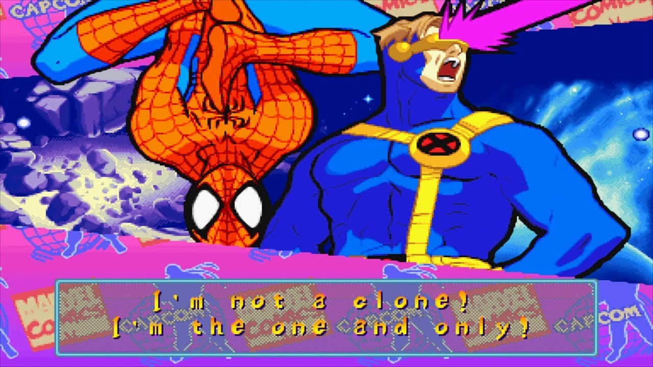 Marvel Super Heroes VS Street Fighter - Spider-Man/Cyclops - Expert ...