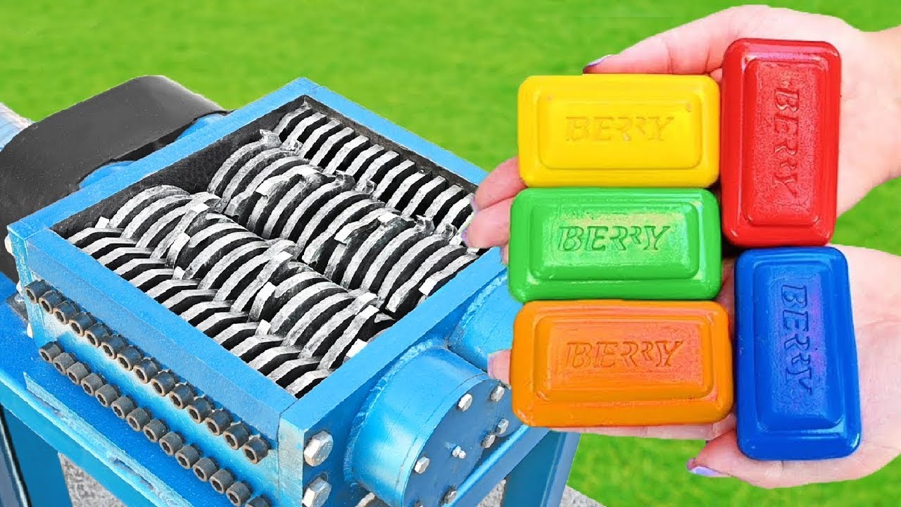 EXPERIMENT SOAP VS SHREDDER - YouTube