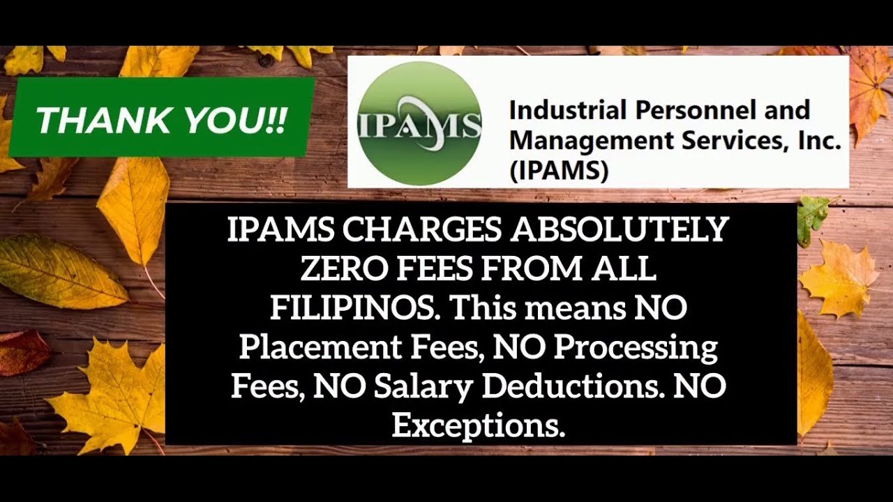 V#1: Step by Step Process in IPAMS (Journey to CANADA) - YouTube