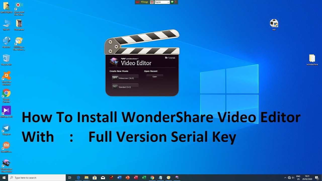 How to Download And Install WonderShare Video Editor Full Version with ...