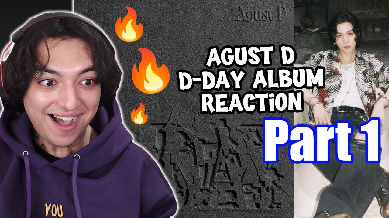 THE ALBUM IS HERE! - AGUST D 'D-Day' Album Reaction Part 1 - YouTube