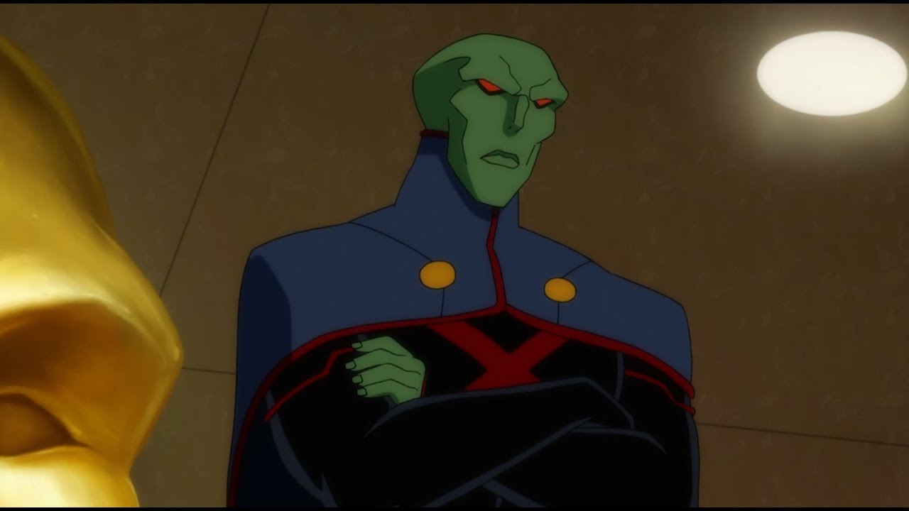 Martian Manhunter Powers and Fight Scenes - Justice League: Doom - YouTube