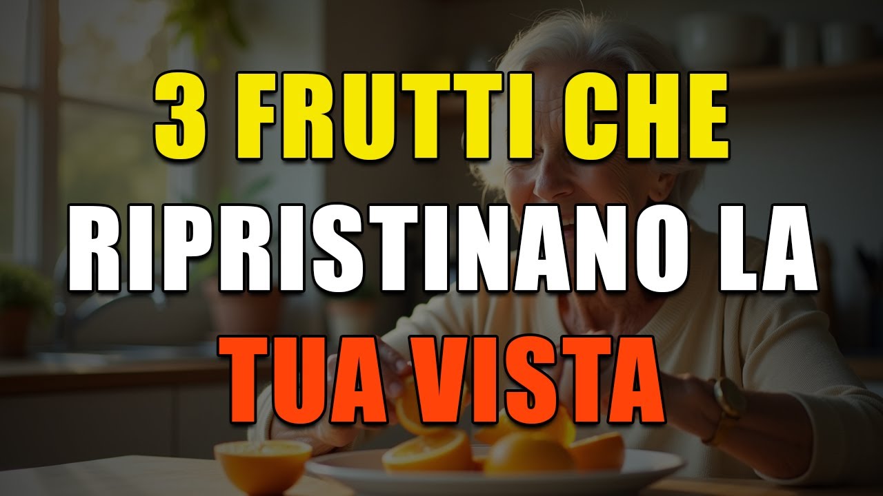 Questi 3 FRUTTI Ripristinano la VISTA in 7 GIORNI | Salute e Vita - YouTube