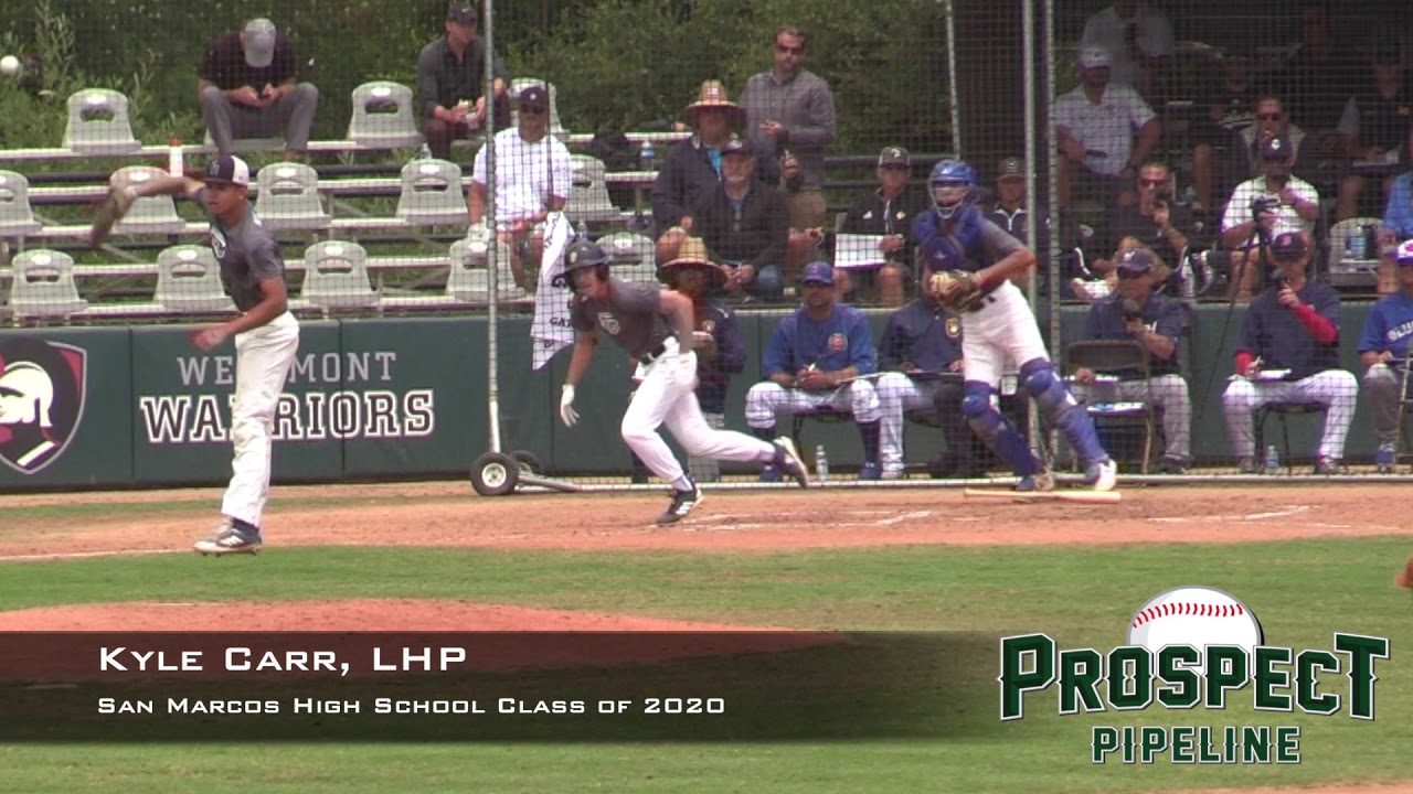 Kyle Carr Prospect Video, LHP, San Marcos High School Class of 2020 ...