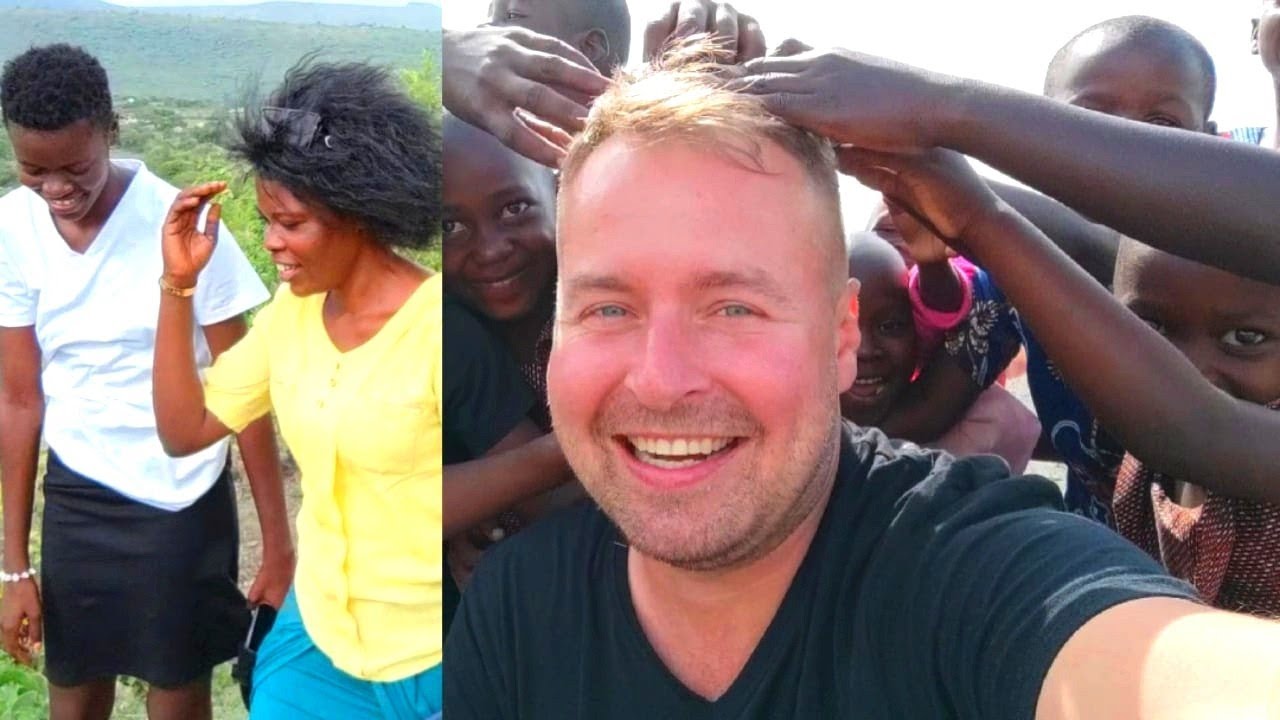 GOING TO CHURCH in African village and interacting with the Locals ...