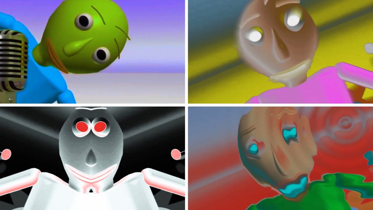 The Gummy Bear Song but Baldi's Basics "Vocal Only" Effects Variations ...