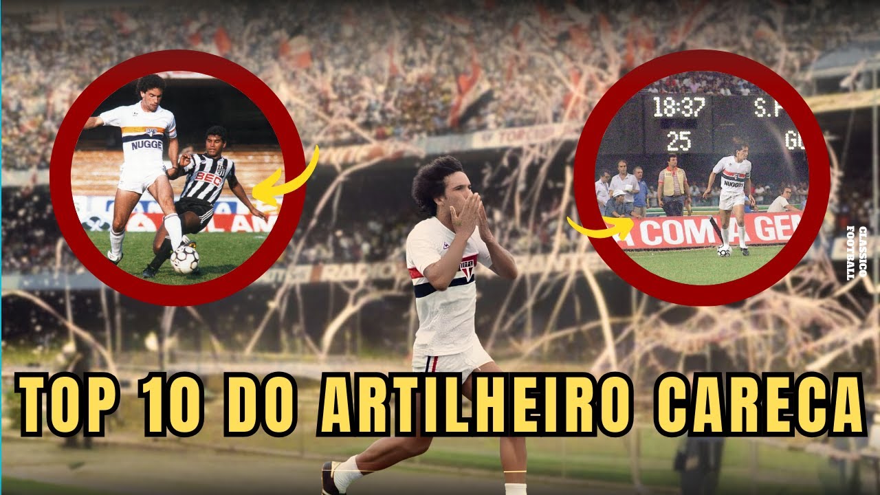 Os 10 Gols Mais Inesquecíveis de Careca no Tricolor - YouTube
