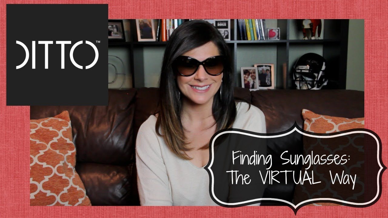 The Best Way to Purchase Glasses - 3D Virtual Fitting with DITTO - YouTube