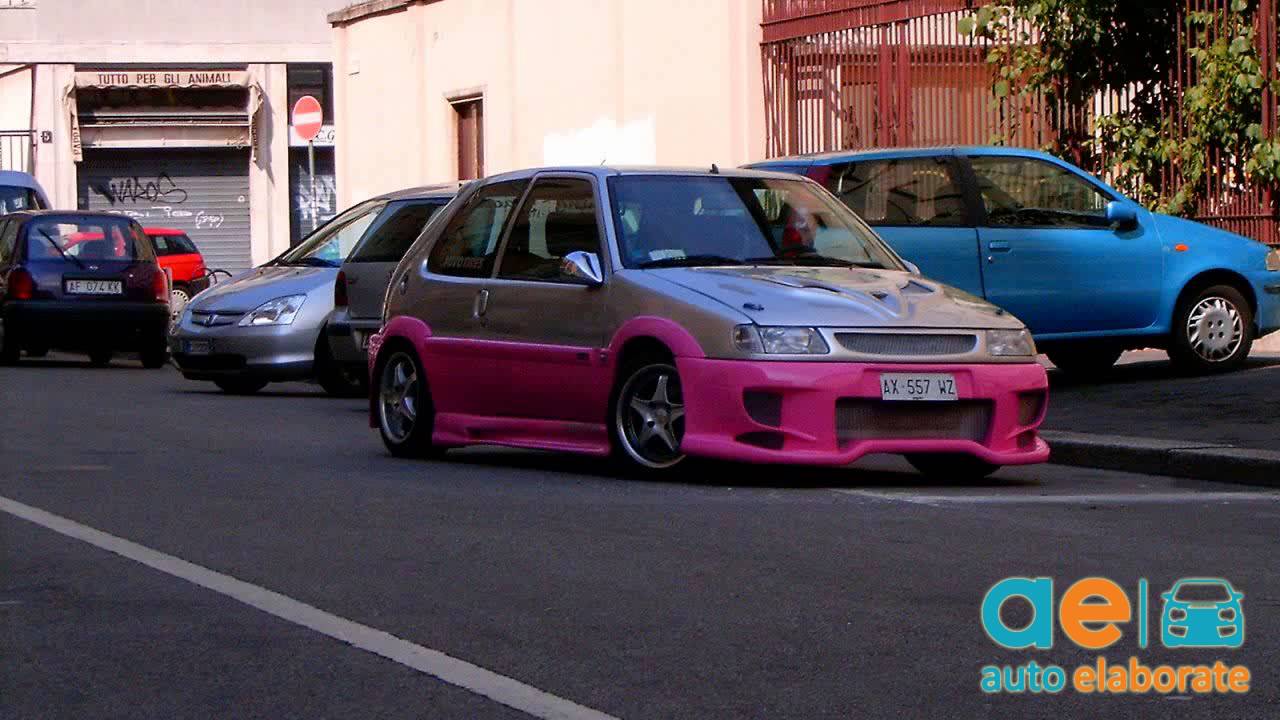 Citroen Saxo vts 1.6 8v Tuning - YouTube