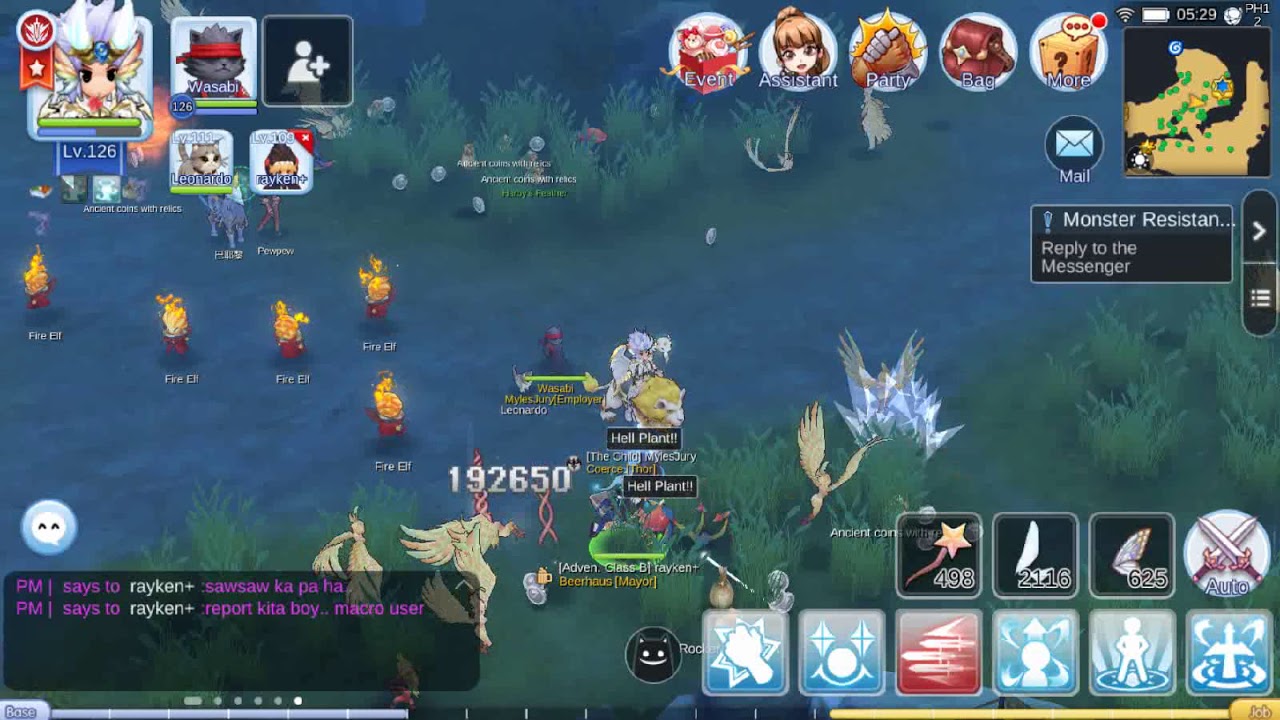 ragnarok mobile macro user - YouTube