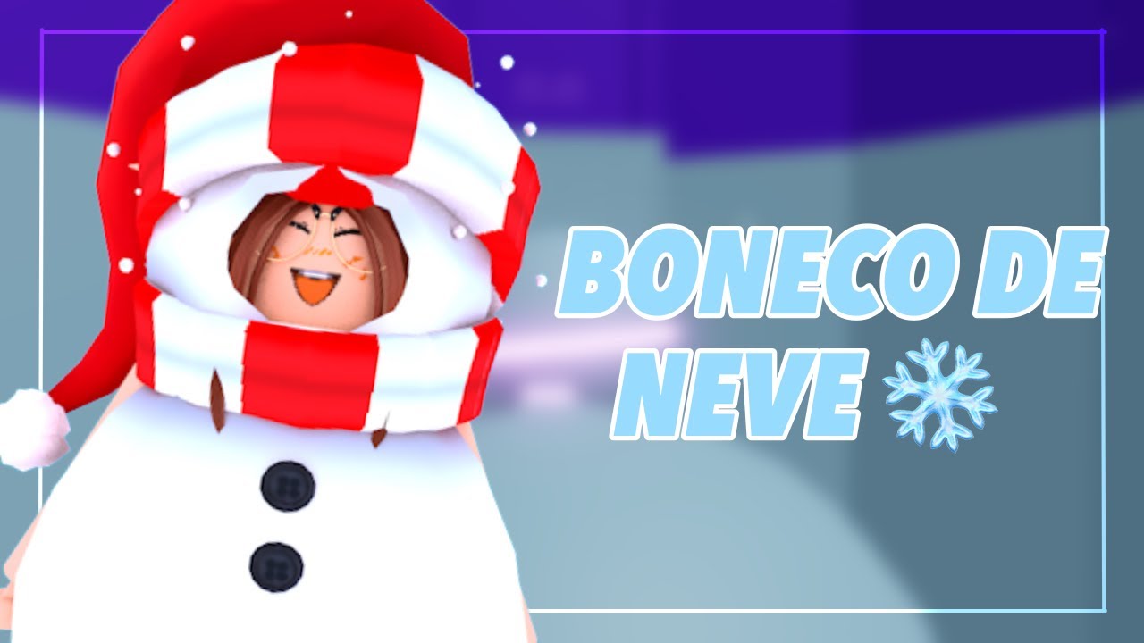 |Roblox • BONECO DE NEVE NO TOWER! 😱☃️ ️ - YouTube