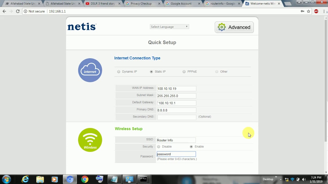 HOW TO CONFIGER NETIS ROUTER - YouTube
