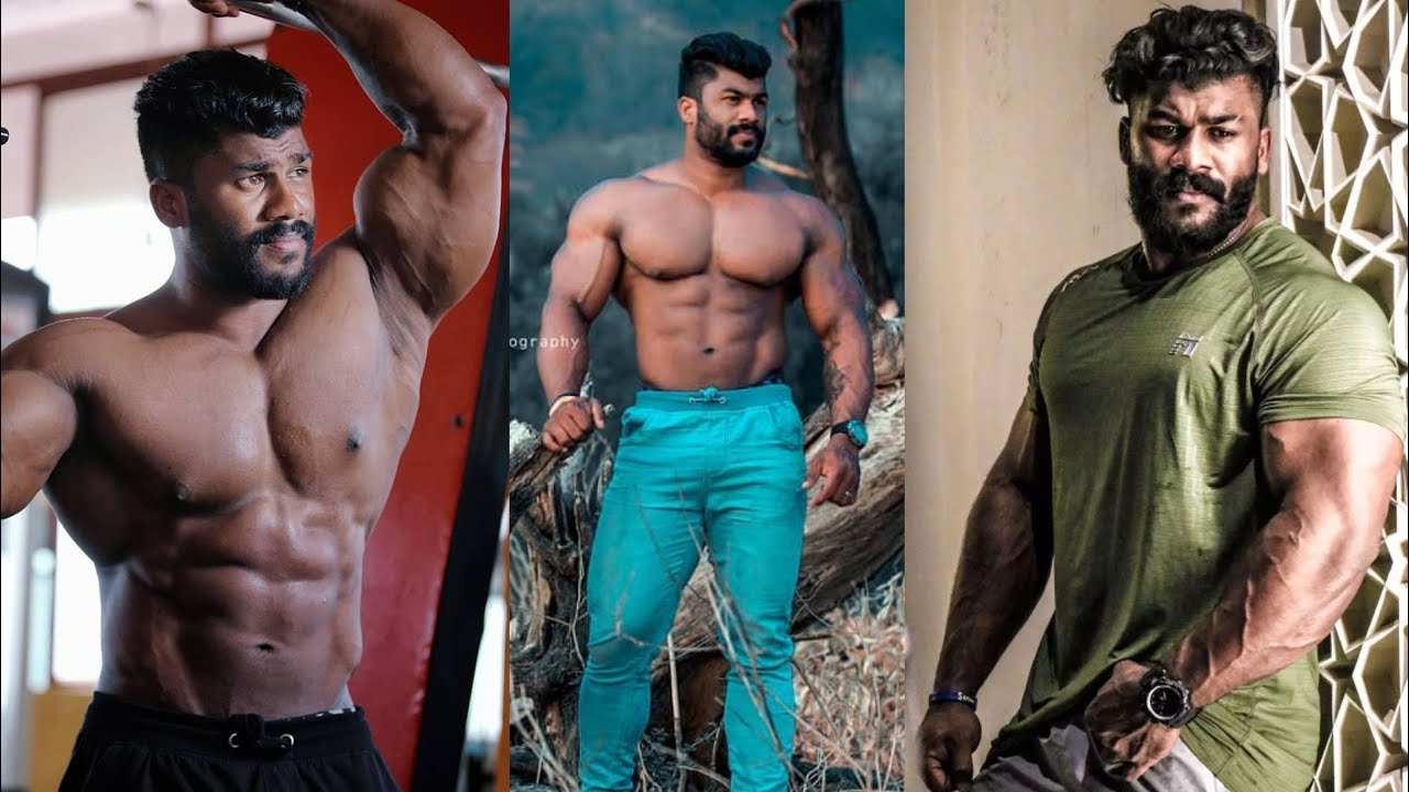 south indian mascular man bodybuilder //we love muscle #fyp # ...