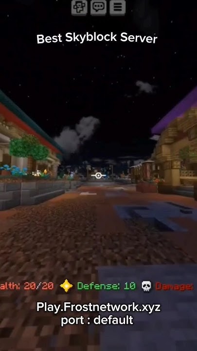 Best Skyblock Server For Pocket Edition #shorts - YouTube