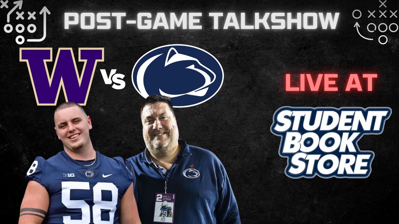 PENN STATE FOOTBALL POST GAME SHOW W/ KEITH GOON CONLIN - YouTube