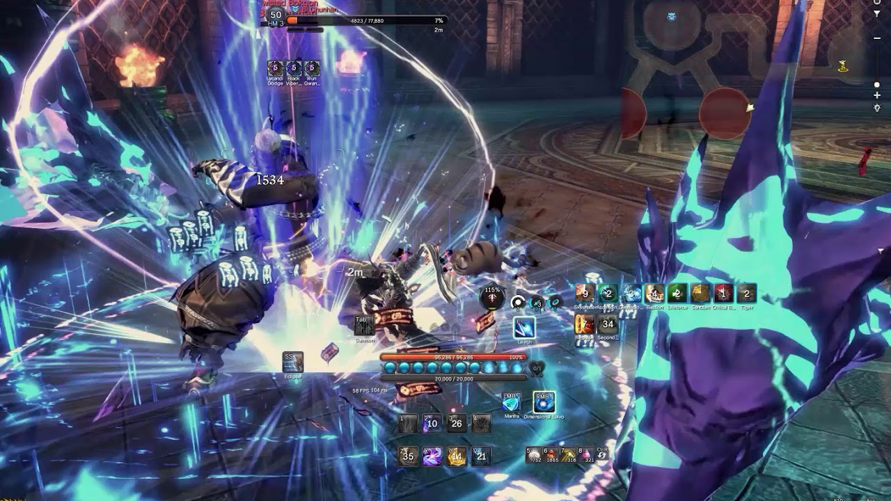 Blade and Soul: Warlock Ebondrake Citadel Solo - YouTube