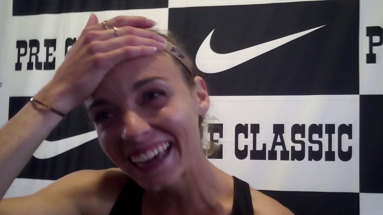 Colorado redshirt Dani Jones wins B 1500 at Pre Classic in 4:07 - YouTube