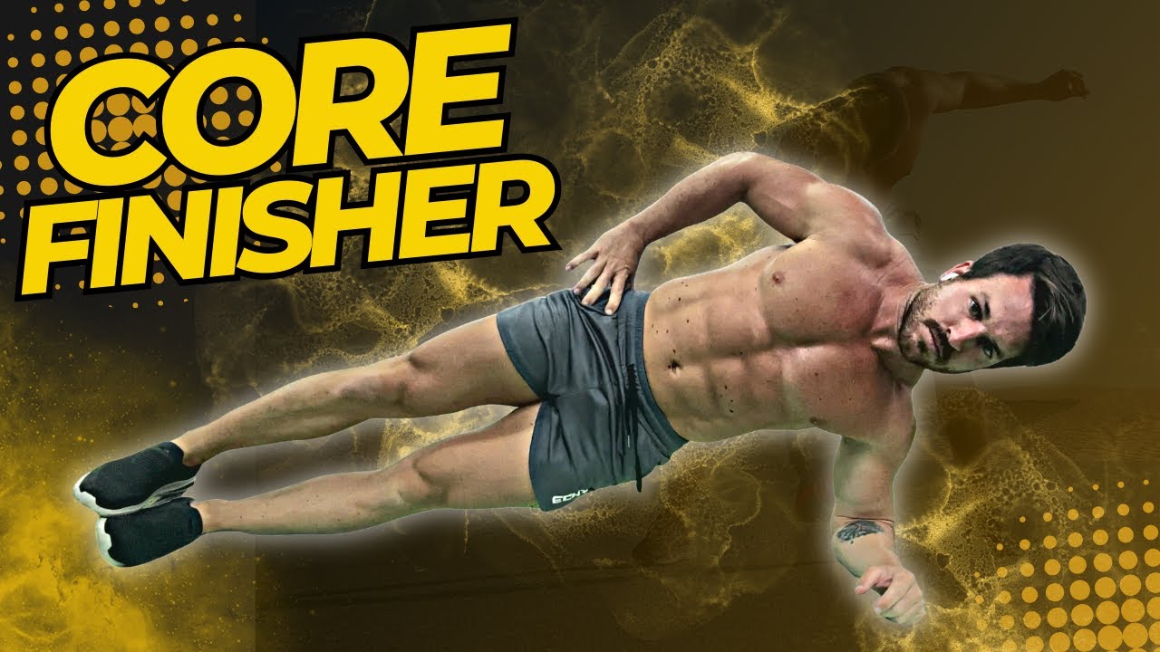 8-Min Core Finisher💪 Do This at the End of Your Workout! 🔚🏋️‍♂️ - YouTube