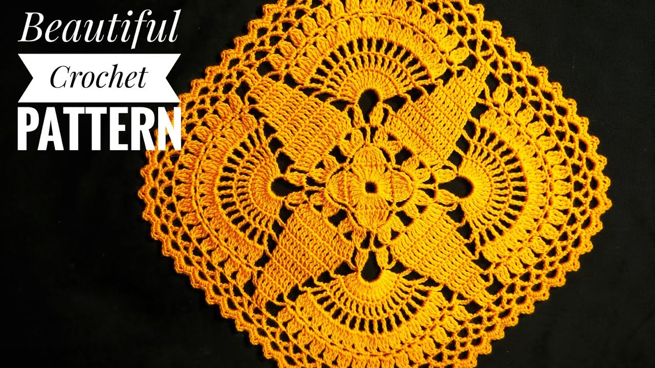 Crochet Design For Thalposh Table Cloth Placemat In Hindi Urdu crochet-design-for-thalposh-table-cloth-placemat-in-hindi-urdu