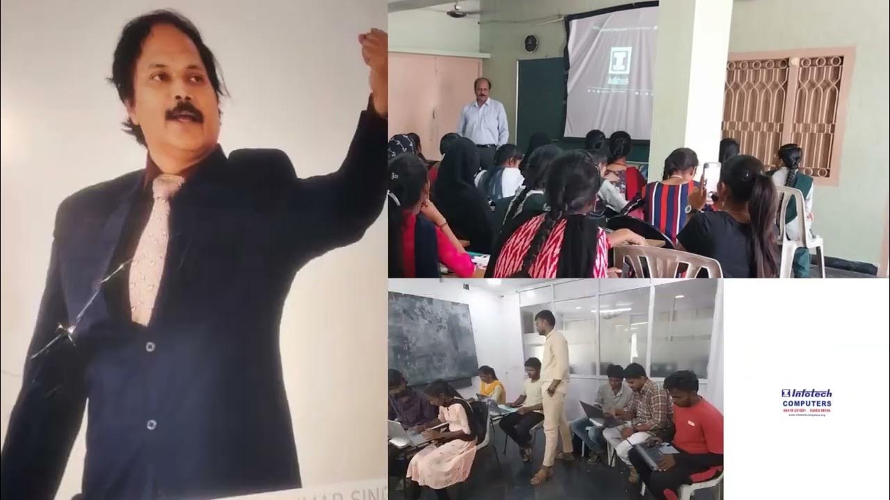 Infotech Computers Bhagya nagar kurnool 6302358106 Courses : Digital marketing, Python, C, etc ...