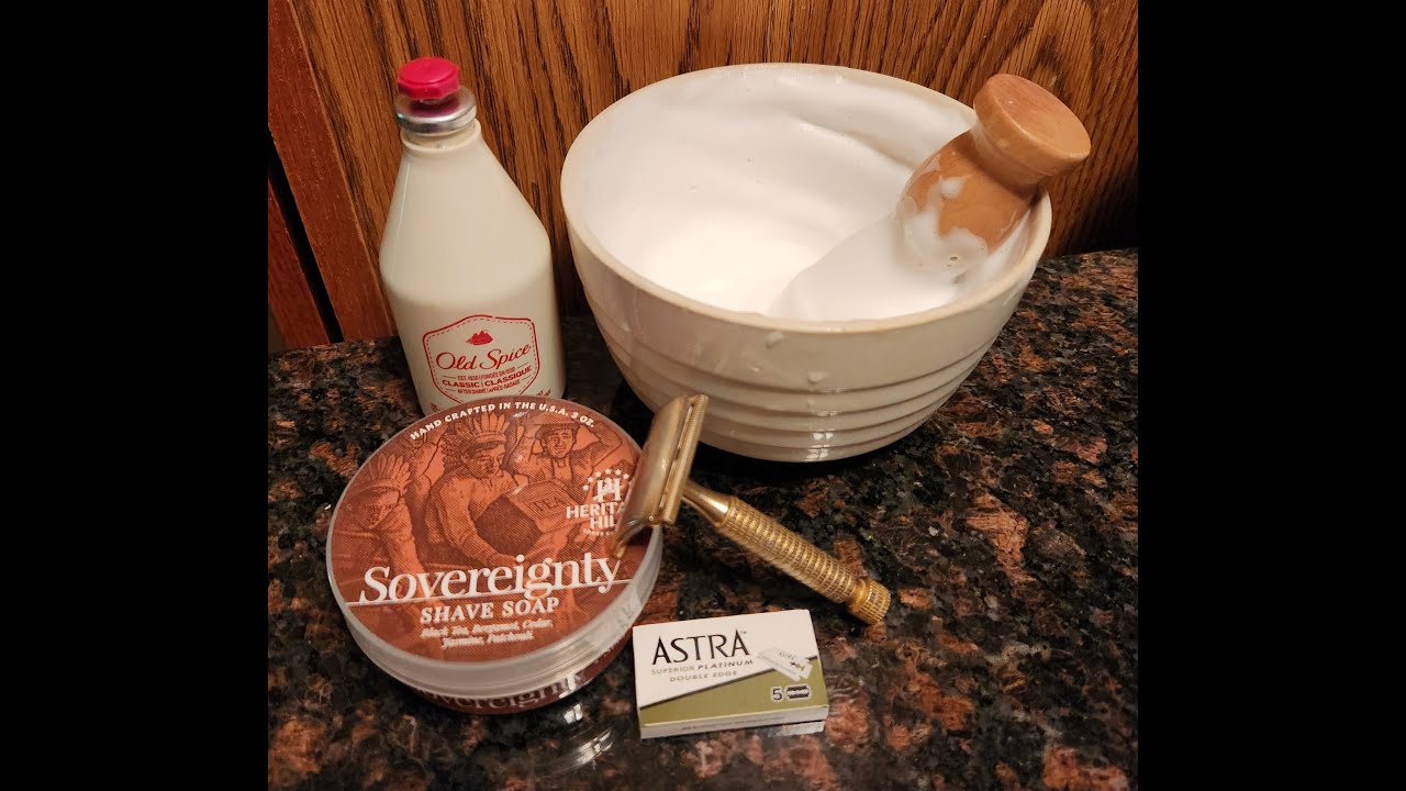 SOTD: Heritage Hill Sovereignty / Star Razor / Astra Blades / Old Spice ...