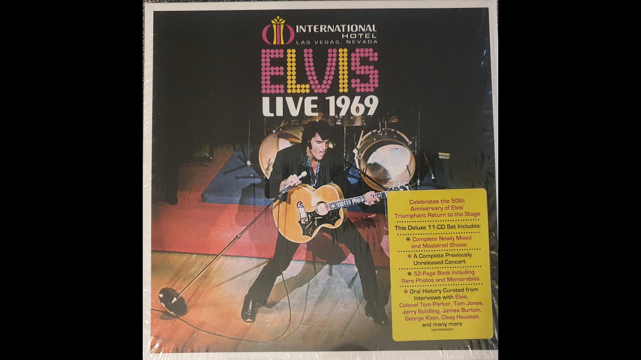 Elvis Presley CD - Live 1969 (Sony Legacy) - CD 02 - YouTube