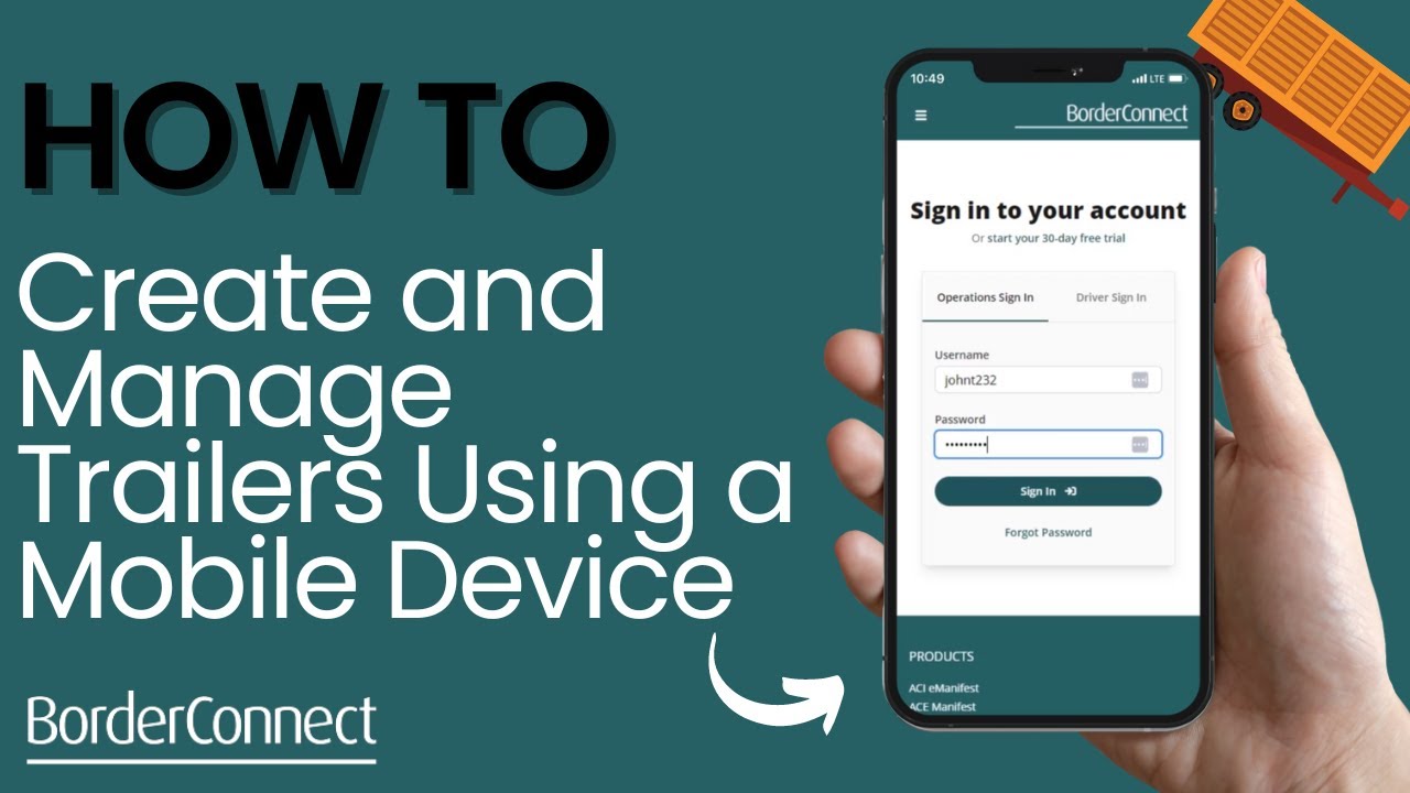 How to Create and Manage Trailer Profiles in BorderConnect With a ...