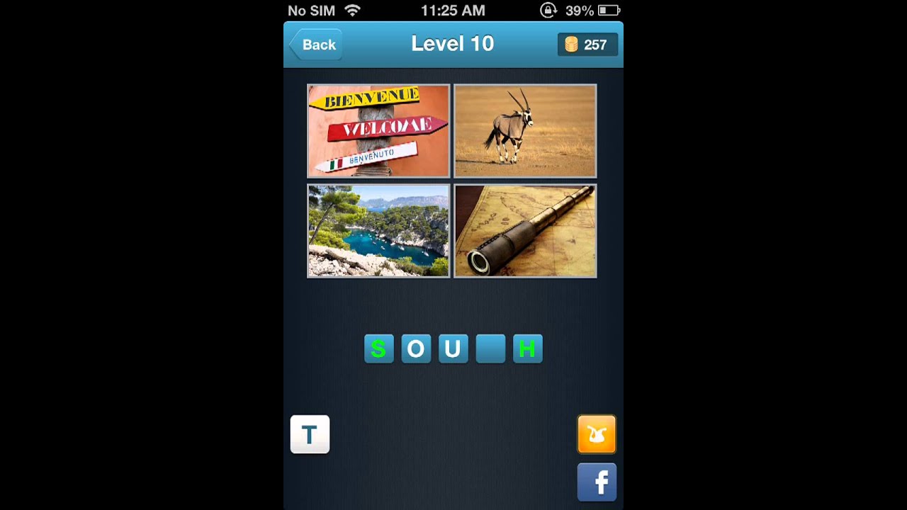 Pics Quiz - guess the word! Level 10 Answer - YouTube