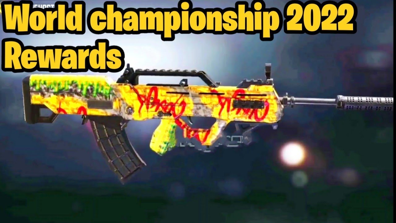 CALL of Duty Mobile World championship 2022 Rewards Guns Skin's | World ...