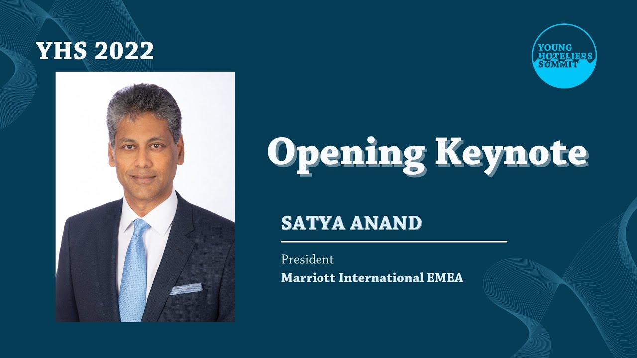 Opening Keynote | Satya Anand | YHS2022 - YouTube