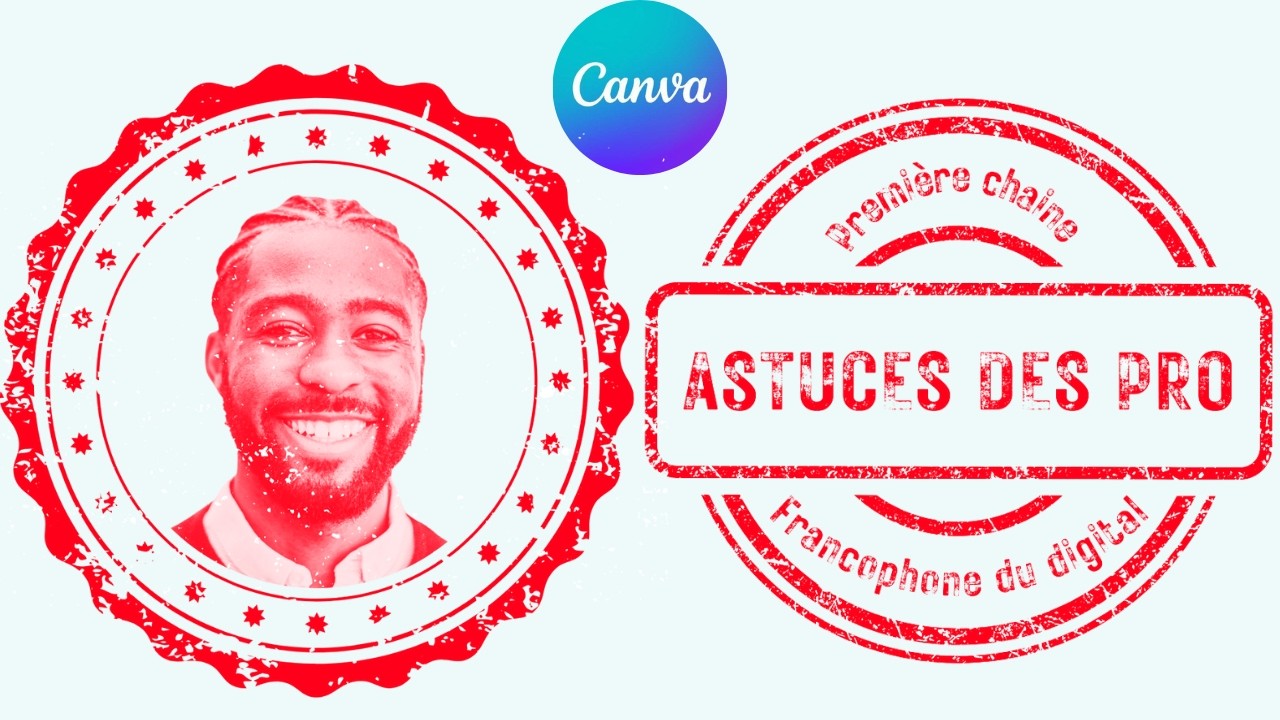 J'ai crée un Effet Tampon et Effet Portrait sur Canva | Tutoriel Facile ...