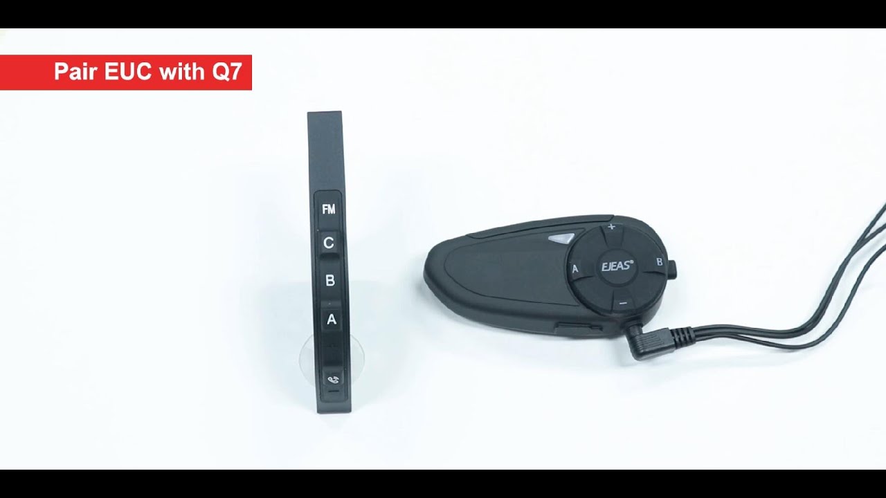 EJEAS EUC | How to Pair the EUC Remote Control with the Q7 - YouTube