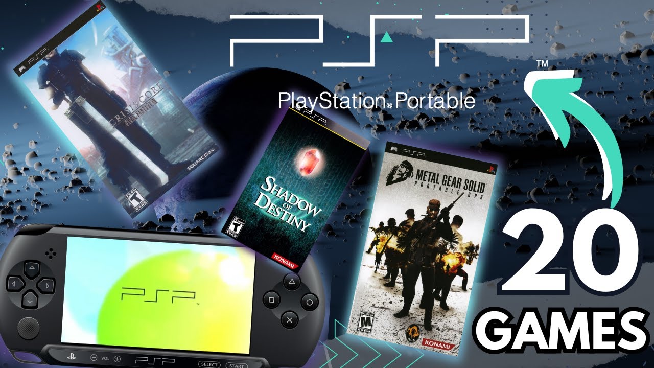 20 Sony ⚫PSP⚫ games || This GRAPHICS on a portable in 2005 was 😵 CRAZY ...