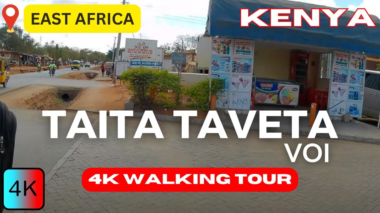 🏙️ Discover the Charms of Southern Kenya's Voi Town in 4K: East Africa ...