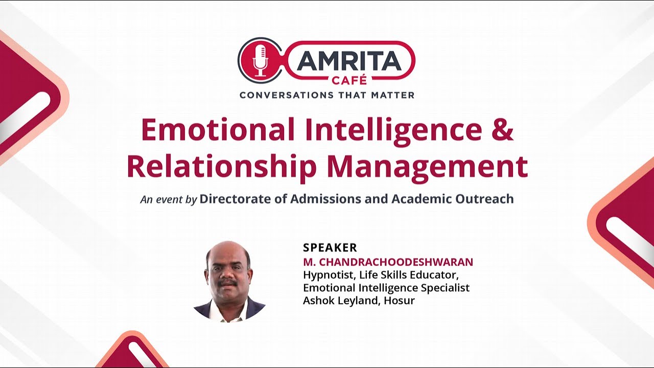 Emotional Intelligence and Relationship Management - YouTube