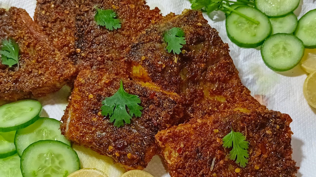 Lahori Masala Fish Fry Recipe//Fish fry recipe//Restaurant Style Fish ...