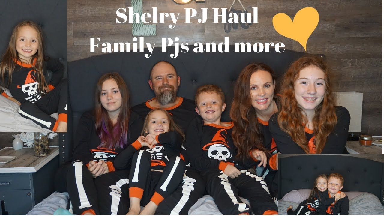 Fun Pj haul! family pjs for the holidays - YouTube